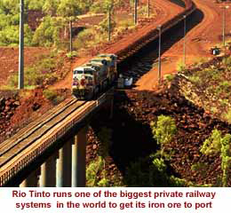 Australian regulators want BHP, Rio to open Pilbara rail lines to ...